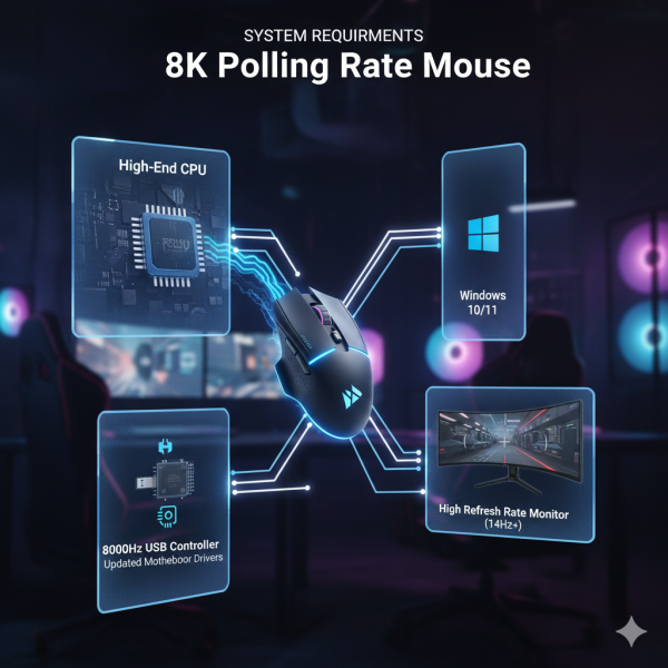 Best 8K Polling Rate Mouse for Gaming in 2025 - Gamesswitch